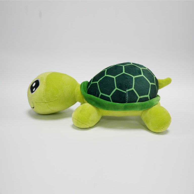 Green cute turtle big eyes turtle stuffed stuffed animal - StuffPlush