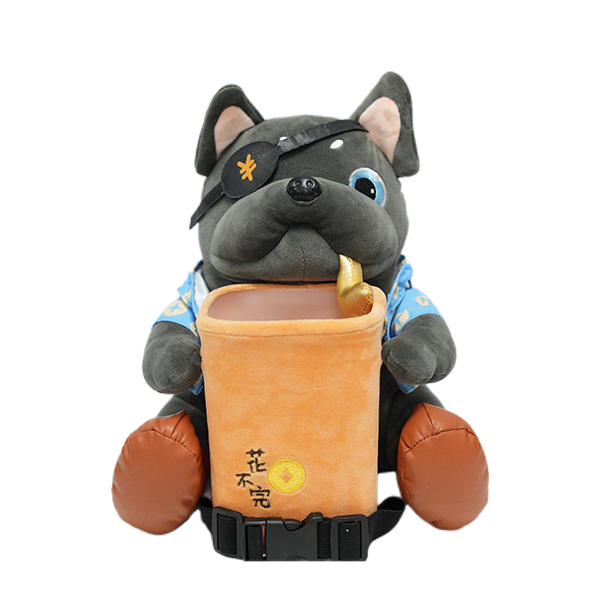 Dog car trash can plush toy - StuffPlush
