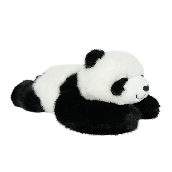 Cute panda plush toy, lying panda - StuffPlush